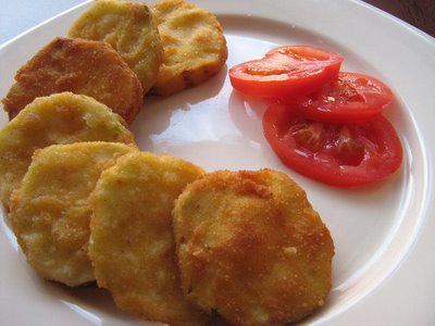 Dovlecei prajiti cu usturoi | Reteta dovlecei prajiti cu usturoi