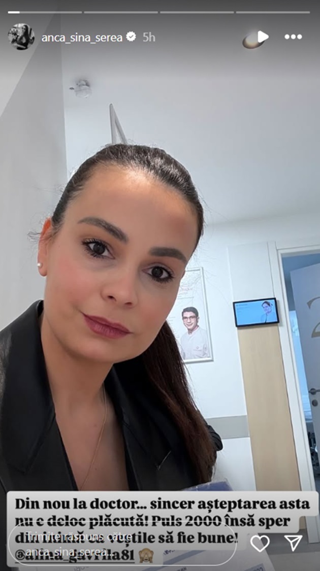 Anca Serea a ajuns din nou la spital. Cum se simte după ce a fost diagnosticată cu o boală ...