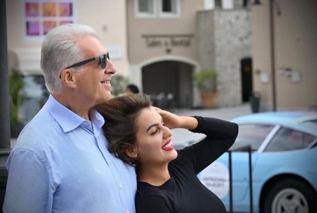 Romina Gingașu, declarație de iubire pentru Piero Ferrari, ajuns la 81 ...
