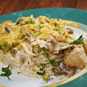 Spaghete cu pui | Reteta spaghete cu pui